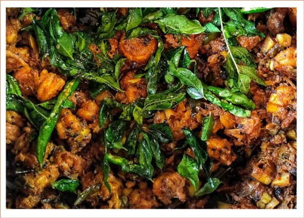 Kerala Style Prawns Roast- Pan Of Bliss